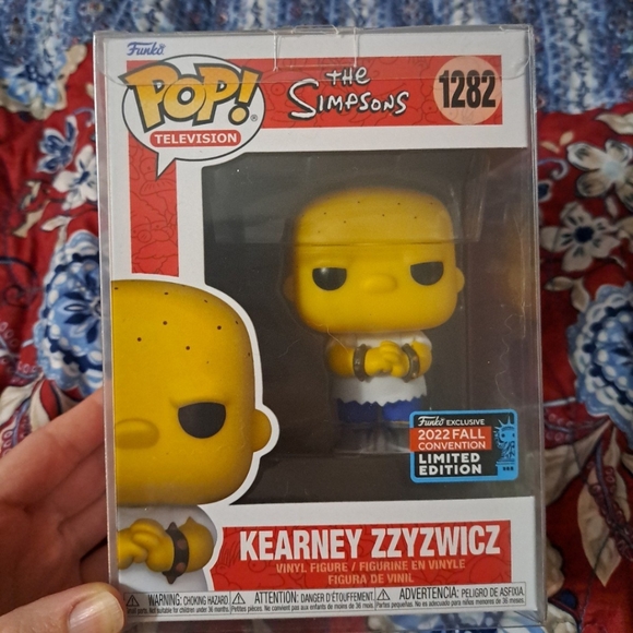 Funko | Other | Funko Pop The Simpsons Kearney Zzyzwicz Vinyl Figure ...